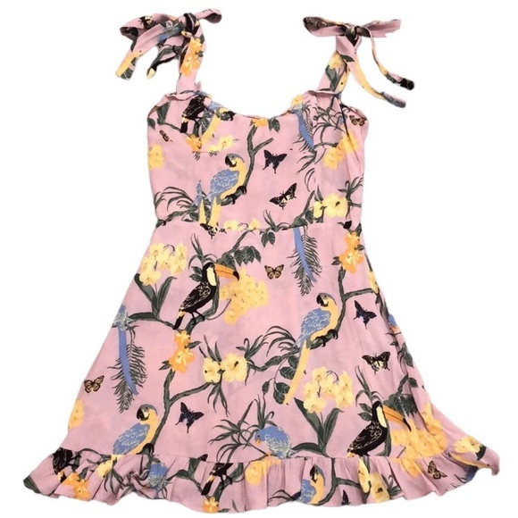 Reformation | Dresses | Reformation Christine Conga Print Mini Dress ...